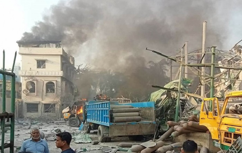 Explosion at oxygen plant in Sitakunda, 2 killed