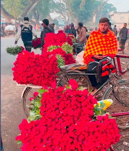 3 Crore Taka’s Flowers sold on victory day