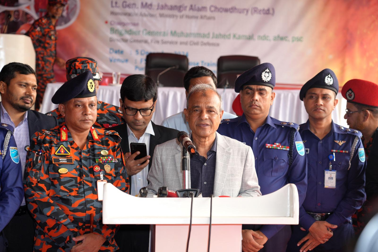 Fire Service and Civil Defense celebrates International Volunteer Day