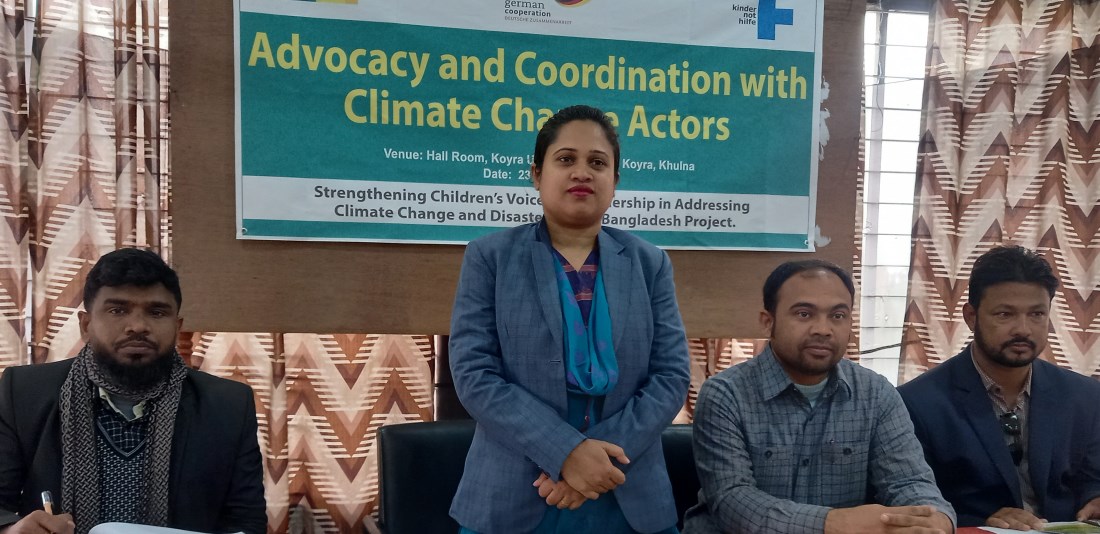 Advocacy and Coordination with climate change actors held in Koyra